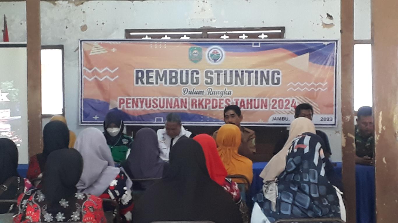 REMBUG STUNTING - Website Desa Jambu